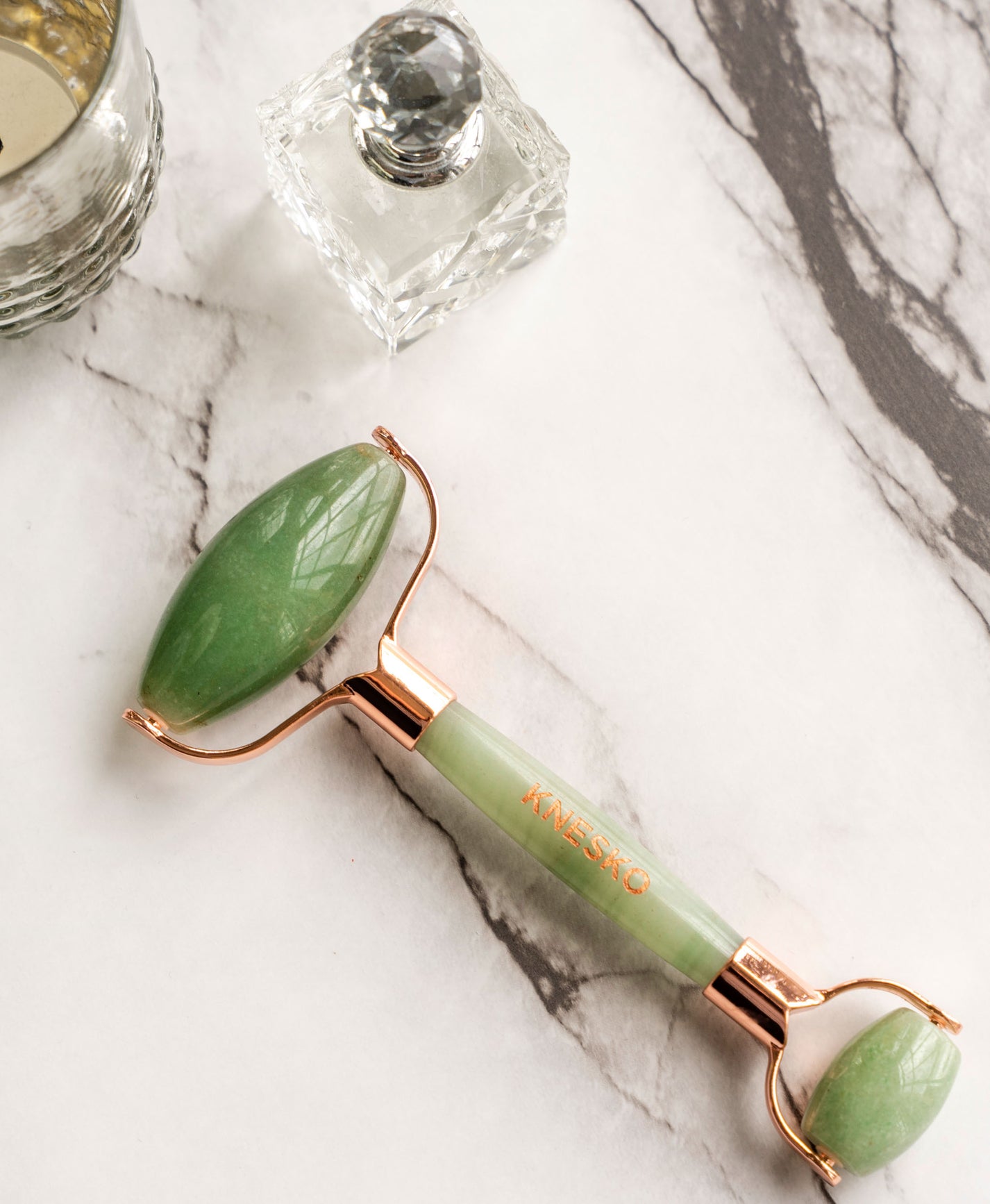 Green Jade Gemstone Roller – KNESKO
