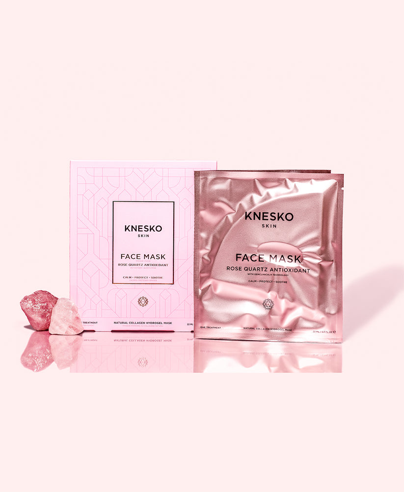 Rose Quartz Antioxidant Collagen Face Mask – KNESKO