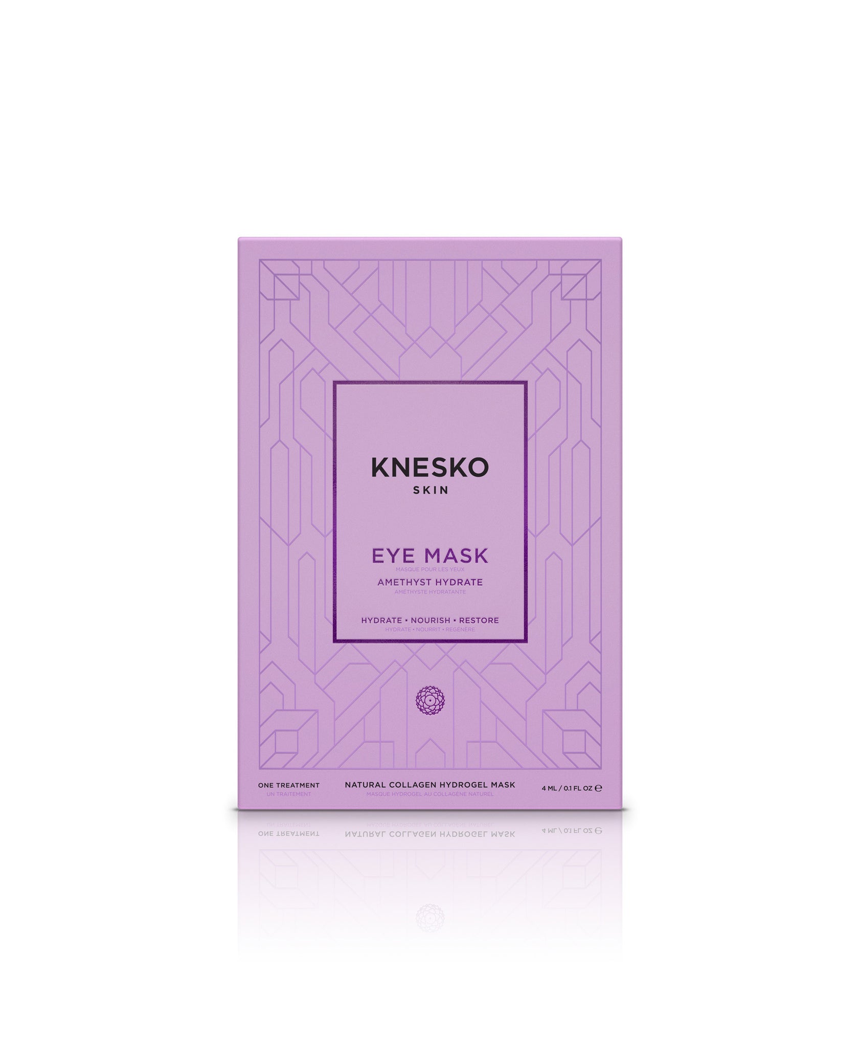 Amethyst Hydrate Soothing Collagen Eye Mask – KNESKO