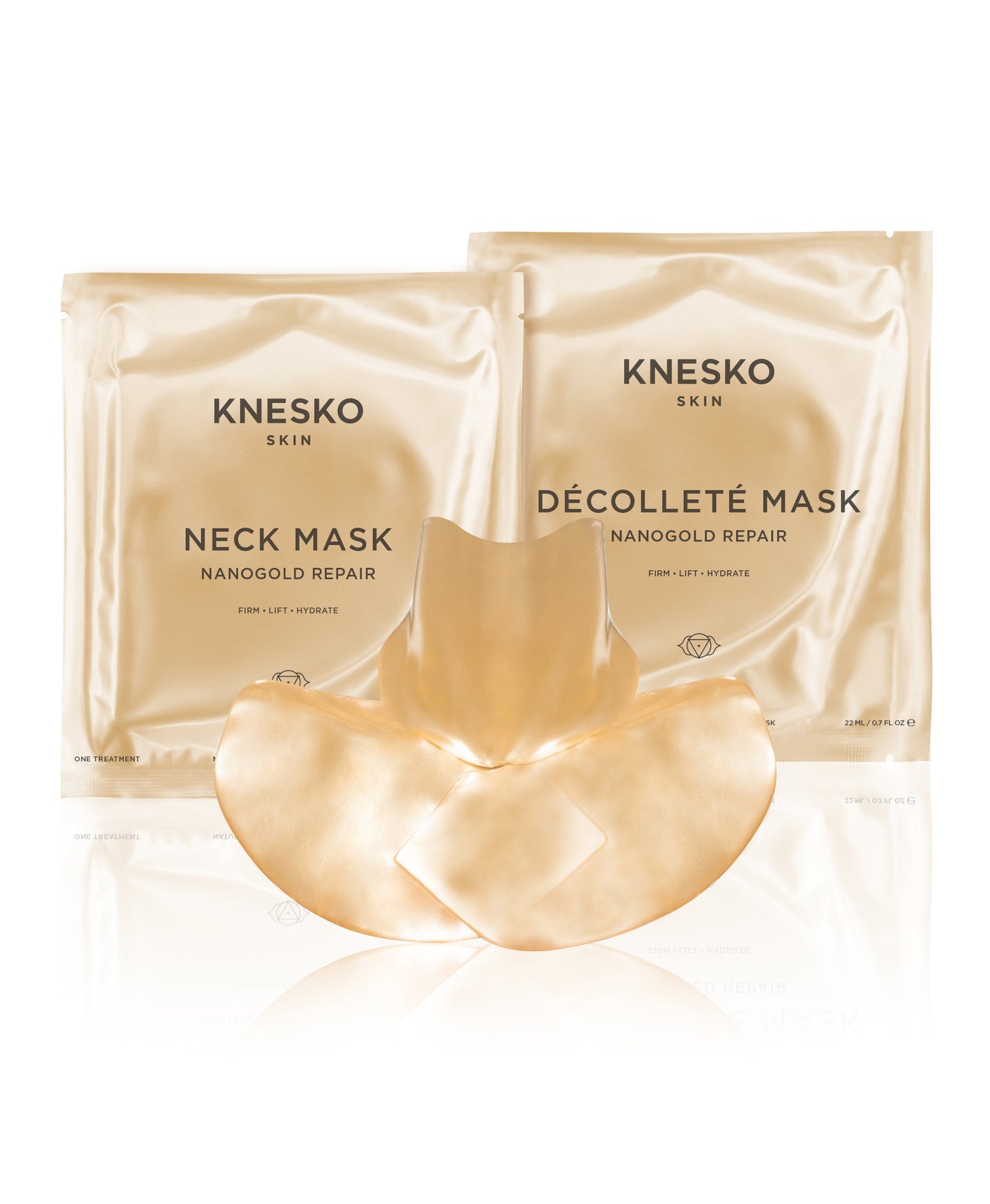 Gold Repair Neck and Decollete Mask Combo – KNESKO
